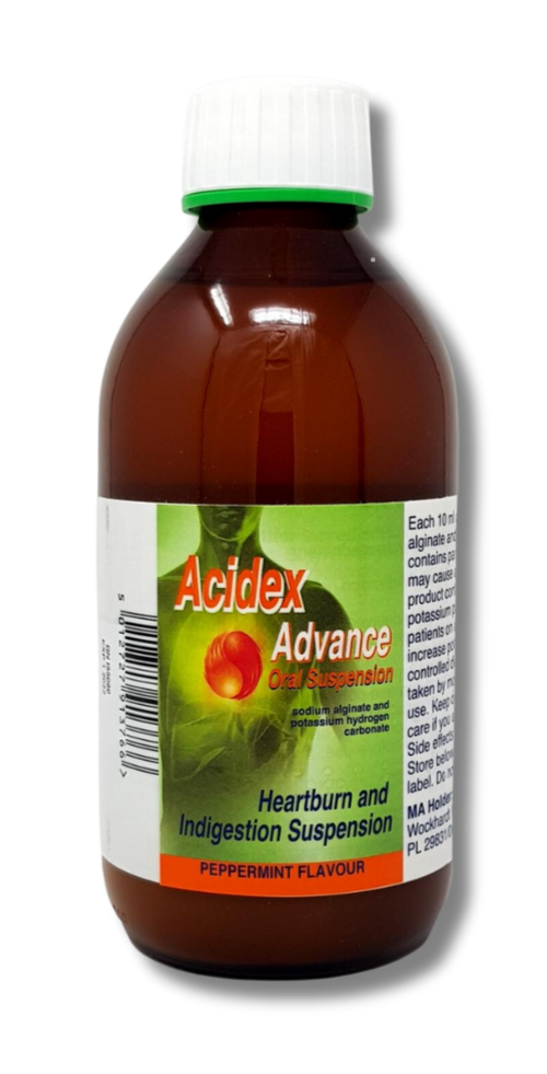 Acidex Advanced Oral Suspension Peppermint - 500ml | Pharmacy Prime