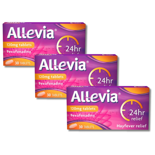 Allevia 120mg - 30 Tablets x3 Pack | Pharmacy Prime