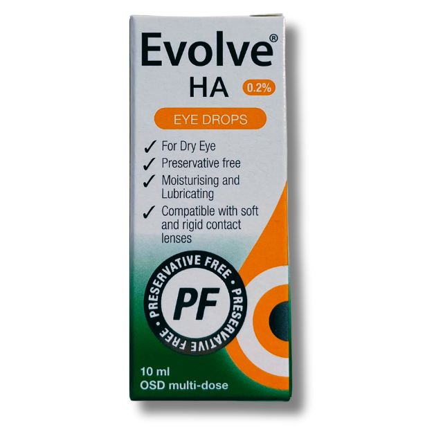 Evolve HA 0.2% Eye Drops - 10ml | Pharmacy Prime