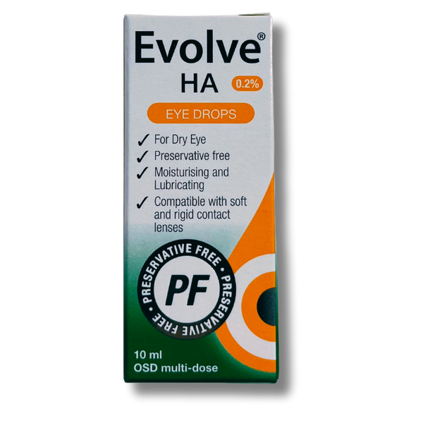 Evolve HA 0.2% Eye Drops - 10ml | Pharmacy Prime