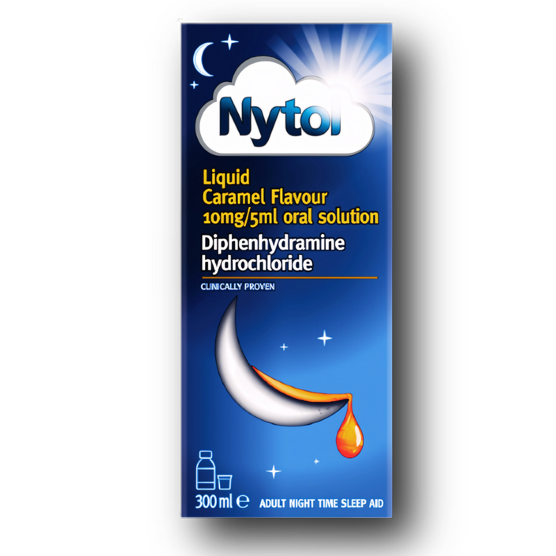 Nytol Liquid Caramel 300ml – Night-Time Support - 300ml | UK Pharmacy ...