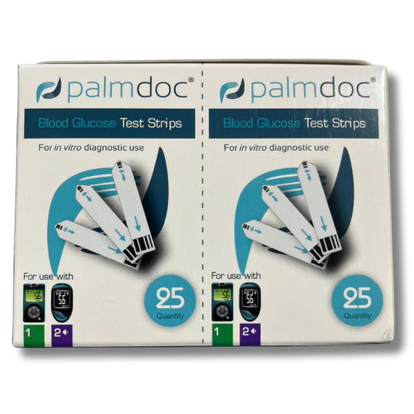 Palmdoc Blood Glucose Test Strips | Pharmacy Prime