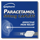 Galpharm Paracetamol 500mg - 16 Caplets | Pharmacy Prime