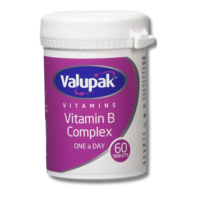 Valupak – Vitamin B Complex – 60 Tablets | Pharmacy Prime