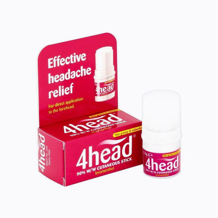 4head Headache and Migraine Relief Stick - 3.6g | Pharmacy Prime