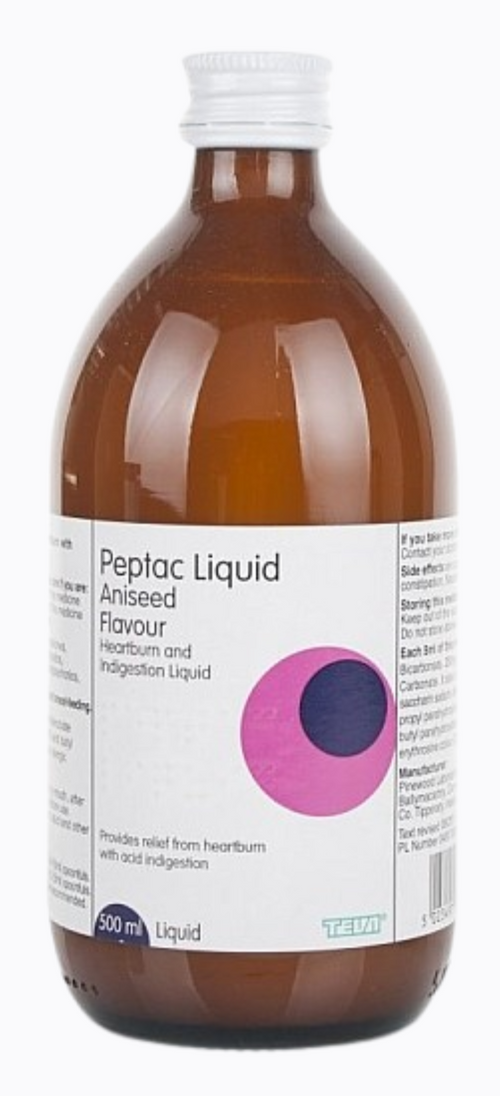 Peptac Original Aniseed Flavour Liquid - 500ml | Pharmacy Prime