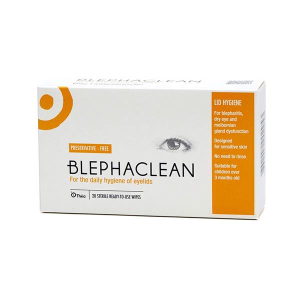 Blephaclean - 20 Sterile Ready-To-Use Wipes | Pharmacy Prime