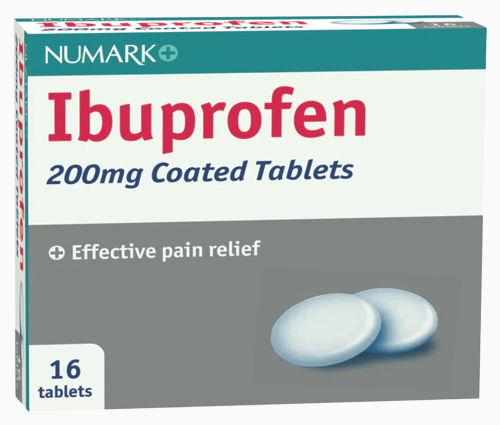 Numark 200mg Ibuprofen Tablets - 16's | Pharmacy Prime